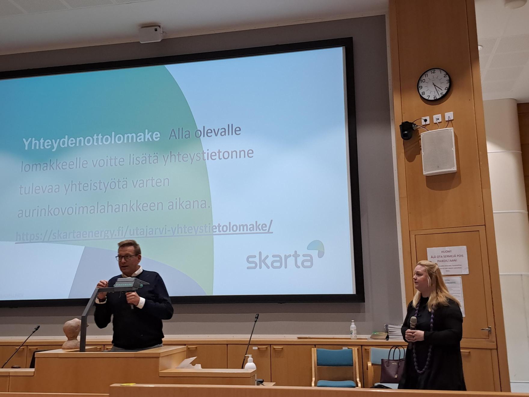 Aurinko ja biohiili aiheina yhteistyötilaisuudessa - Utajärven Yrityspuisto